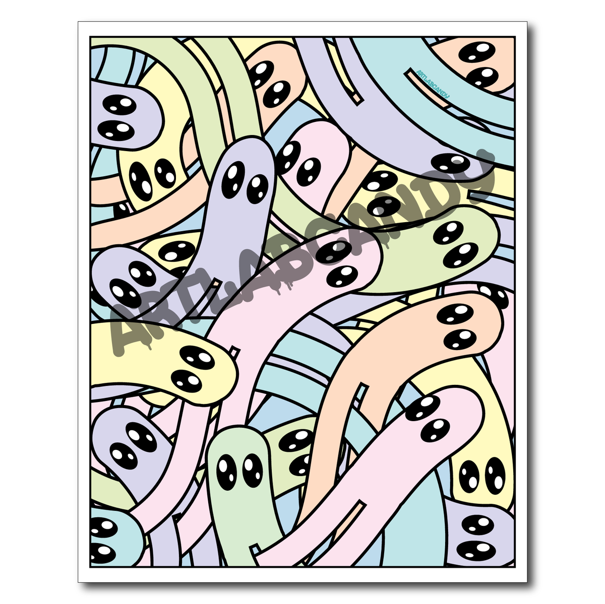 Sour Gummy Fresno Nightcrawlers Wall Art Prints – Art Lab Candy