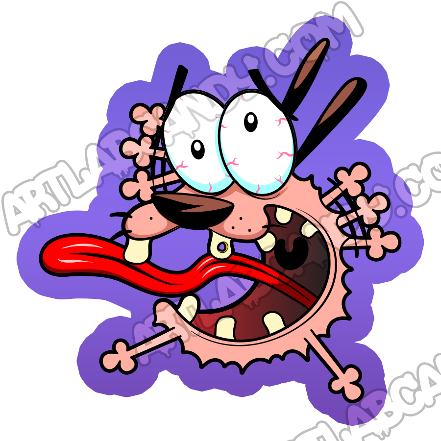 Courage The Cowardly Dog Scared